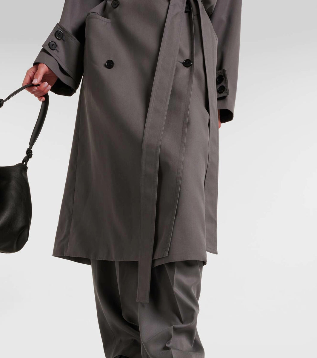 Eric Silk Trench Coat – Petite Chérie