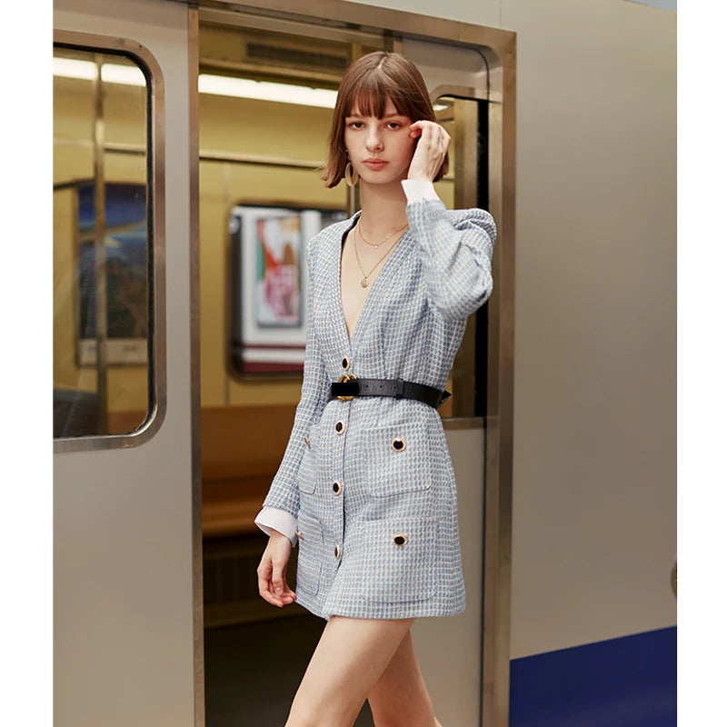 Robe en Tweed Chelsea – Petite Chérie